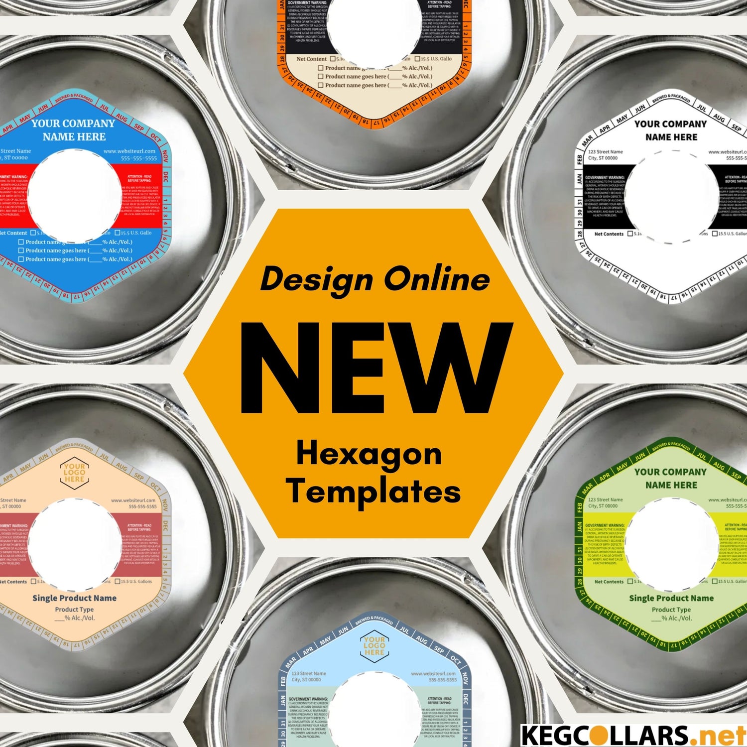 Introducing Our New Feature: Customize Your Hexagon Keg Collars Online ...