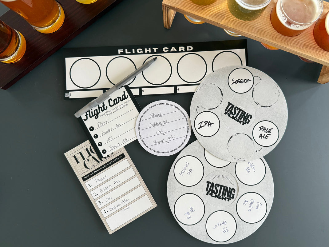 Tasting Flight Cards – Keg Collars Network
