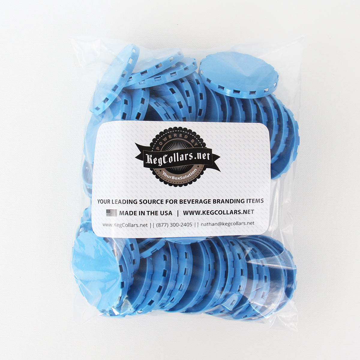 Blue Keg Caps – KegCollars.net