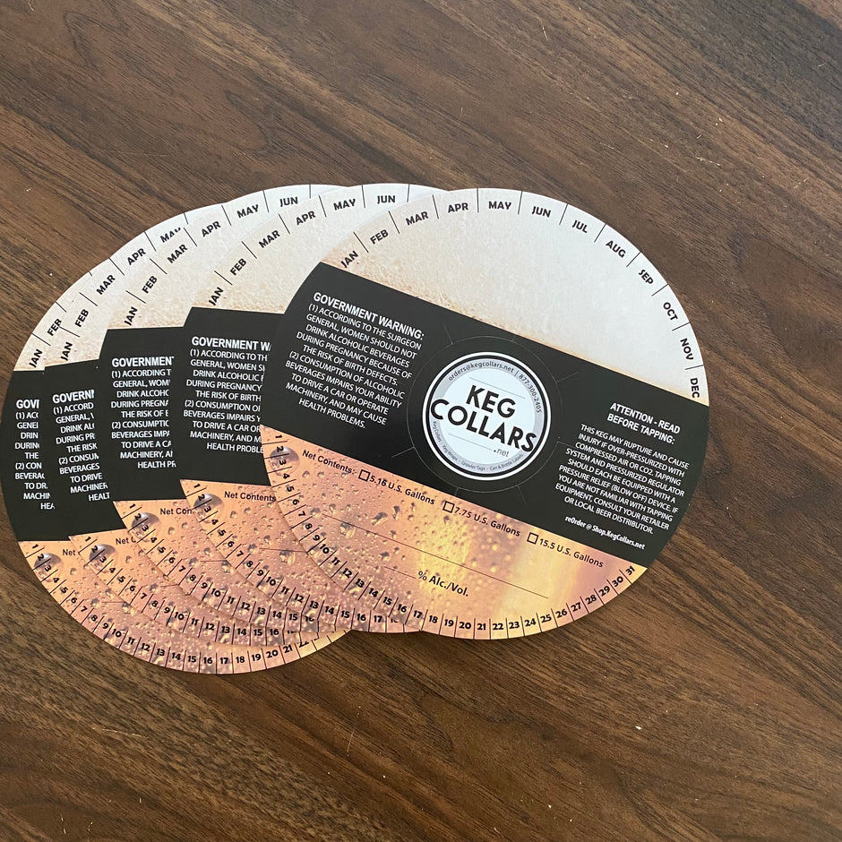 Custom Keg Collars, Keg Wraps, Keg Caps, Growler Tags, and Coasters ...